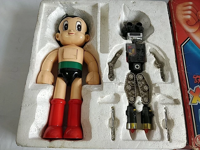 VINTAGE TEZUKA OSAMU Takara Astro Boy Mechanical Block DX Figure boxed ...