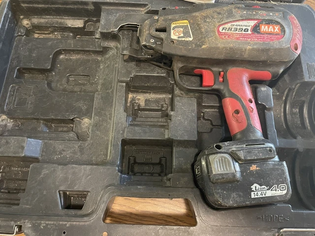 MAX REBAR MODEL RB398 Rebar Wire Tie Machine Tool $925.00 - PicClick