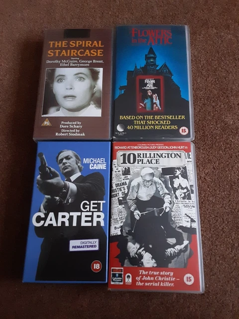 SPIRAL STAIRCASE/10 RILLINGTON Place/Flowers in Attic/Get Carter Pre ...