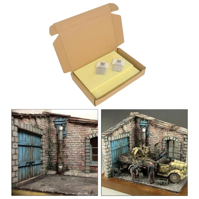 CRAFTS DIY BUILDING 3D Puzzles Model Kits Wood Ruins Corner House 1:35 ...