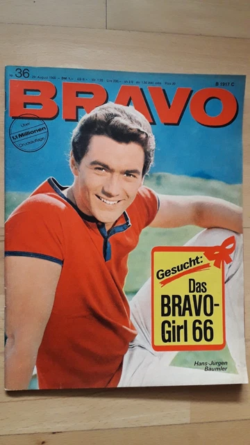 BRAVO NR.36 VOM 29.8.1966 Anthony Perkins, Senta Berger, Small Faces ...