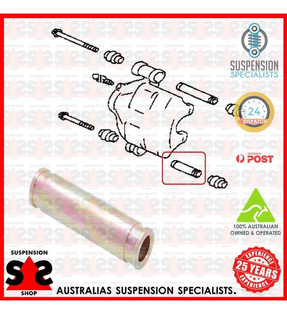GUIDE BOLT, BRAKE Caliper Suit TOYOTA Corolla 1.6 4WD (AE95) COROLLA Station EUR 20,20 - PicClick FR