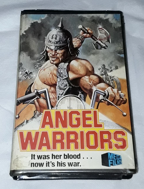 PRE CERT / Angel Warriors - VHS / Mega Films video UK. £9.99 - PicClick UK