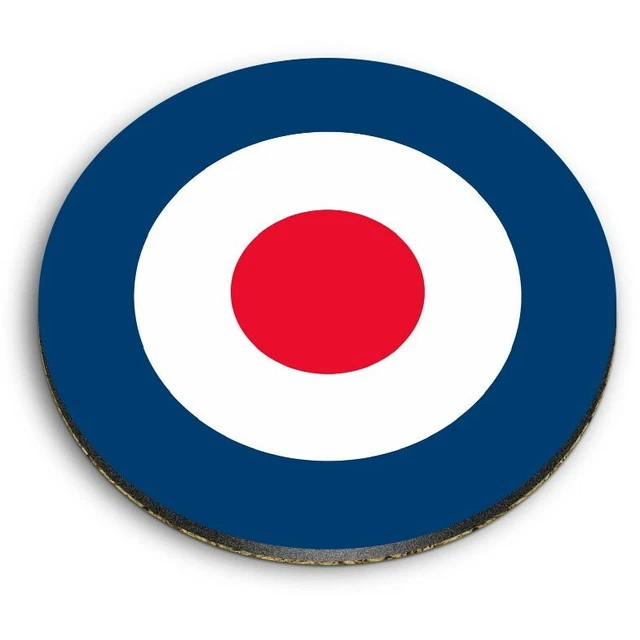 ROUND MDF MAGNETS - RAF Roundel Symbol Mod Retro #215 EUR 4,59 ...