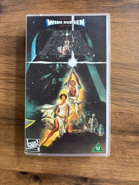 STAR WARS VHS 1991 Special Edition Widescreen Fox Video Excellent ...