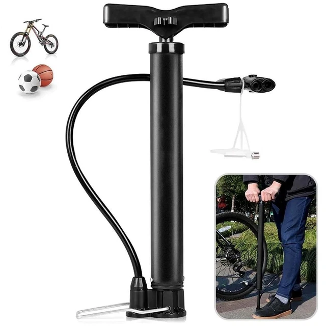 MINI BIKE PUMP Portable Bicycle Tyre Inflator Hand Pump 120 Psi High ...