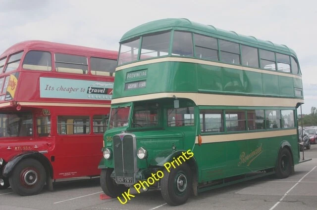 PHOTO 6X4 PRESERVED Gosport & Fareham bus at North Weald Bus Rally ...