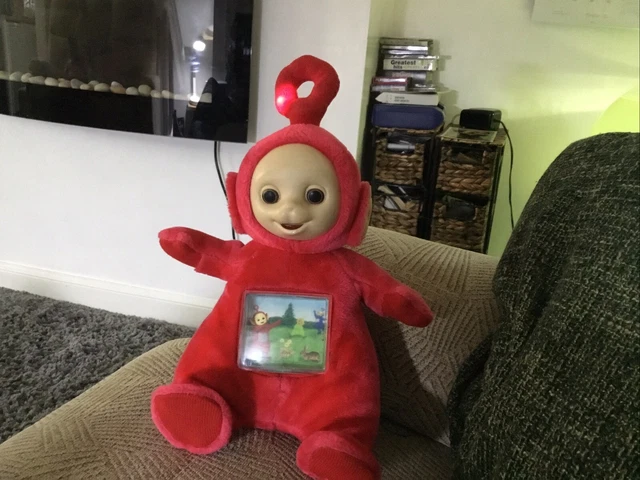 VINTAGE TELETUBBIES PO Moving Television Screen Musical Toy Lights TOMY ...