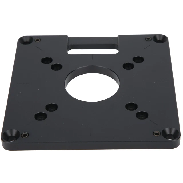 ALUMINIUM ALLOY ROUTER Table Plate CNC Flip Table Router Table Insert ...
