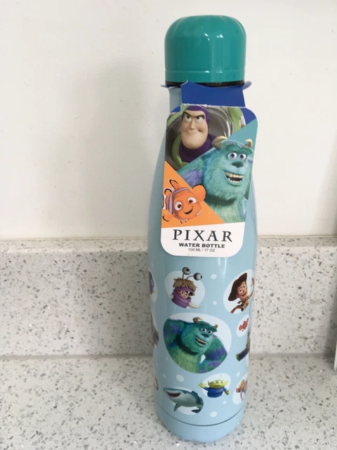 DISNEY PRIMARK PIXAR Water Bottle Monsters Inc, Memo, Toy Story BNWT £ ...