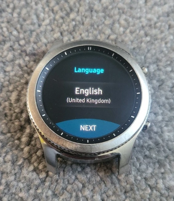 SAMSUNG GEAR S3 Classic SM-R770 Sliver GPS Smartwatch £20.00 - PicClick UK