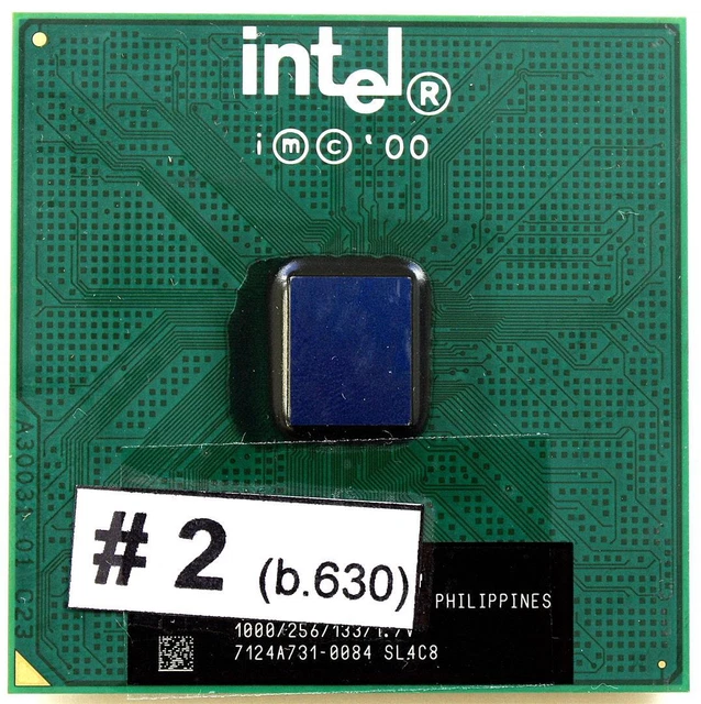 CPU INTEL PENTIUM Iii Sl5Gn 1200/256/133/1.475 $88.42 - PicClick AU