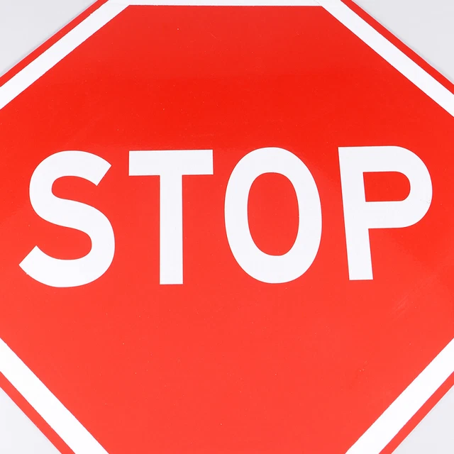 CARTELLO STOP-AWARD ROSSO segnale stradale stop Das EUR 21,41 - PicClick IT