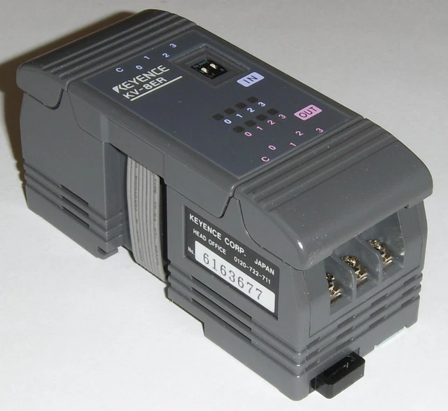 KEYENCE KV-8ER MICRO PLC Base Unit DC Type Expandable I/O NEW EUR 27,18 ...