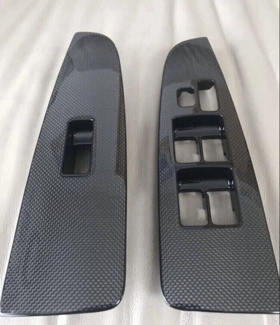 TOYOTA GENUINE JZX100 Chaser Mark II carbon power switch panel OEM ...