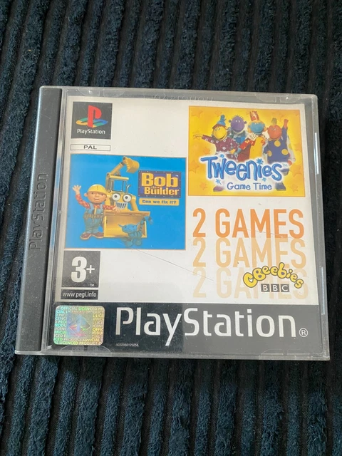 CBEEBIES BOB THE Builder & The Tweenies Playstation 1 PS Double Pack ...