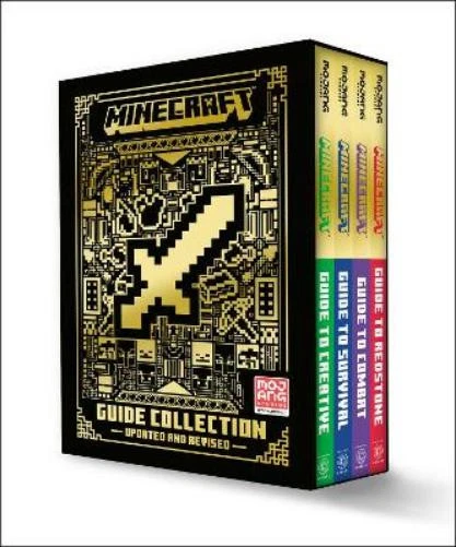 MOJANG AB THE Official Mine Minecraft: Guide Collection 4-Book Boxed ...