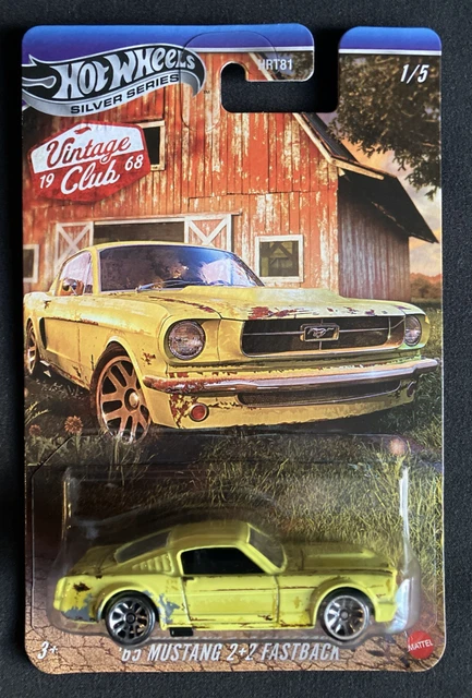 HOT WHEELS 2025 Silver Series Vintage Club '65 Mustang 2+2 Fastback $16 ...