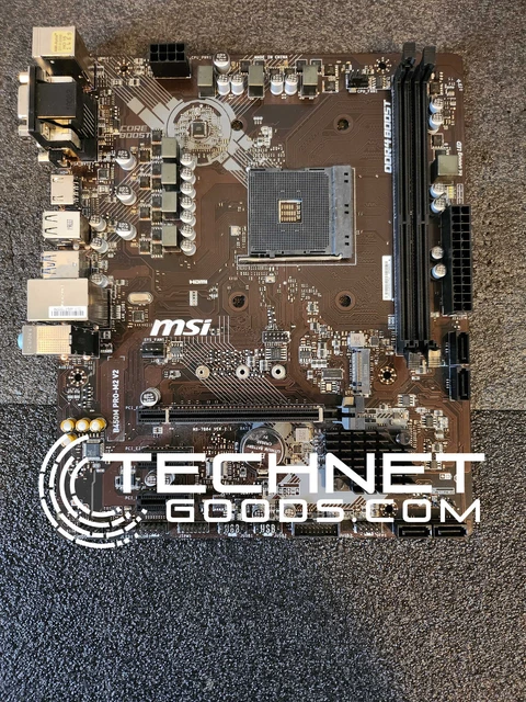MSI B450M PRO-M2 V2 AM4 Motherboard - TESTED $99.99 - PicClick CA