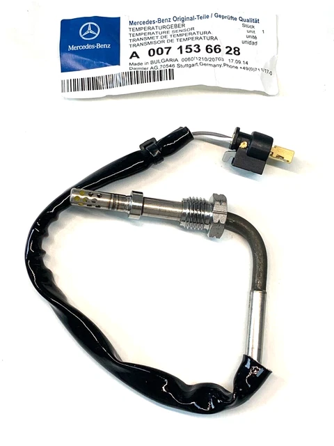 ORIGINAL TEMPERATURSENSOR ABGASSENSOR A0071536628 Mercedes W211 W204 C ...