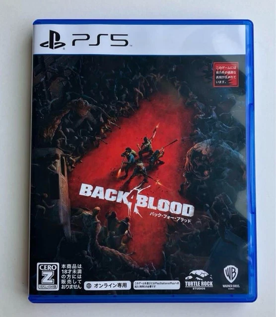 BACK 4 BLOOD Sony Playstation 5 PS5 Japanese ver Tested £28.70 ...