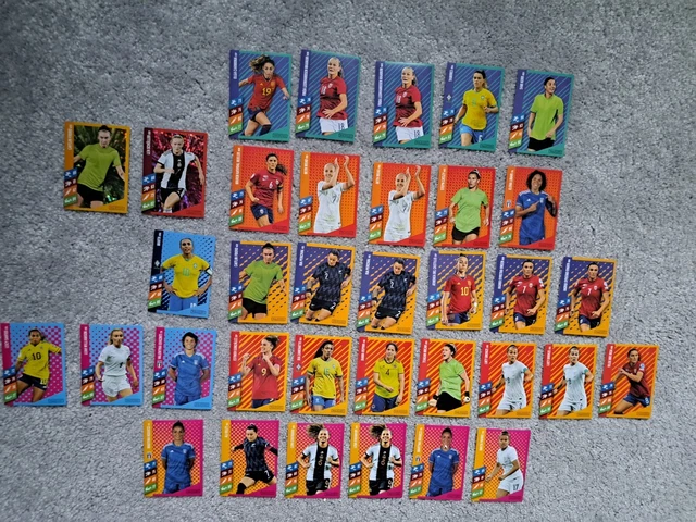 RARE PANINI WOMEN'S World Cup McDonald's Stickers X35( Including 2 ...