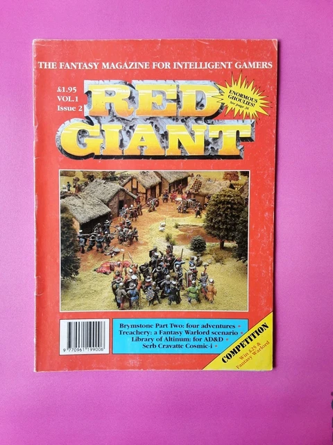 RED GIANT VOL 1 Issue 2 British Gaming Magazine Roleplaying Oldhammer ...