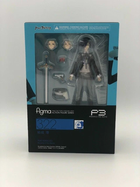 New Figma Movie Persona 3 Makoto Yuki Non Scale Abs And Pvc Figure Release Ver £21643 Picclick Uk