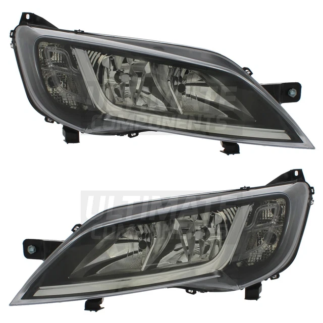 PEUGEOT BOXER HEADLIGHTS Mk3 Van 2014-> Headlamps Non-LED DRL Pair Left & Right £172.90 ...