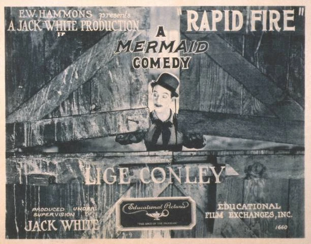 RAPID FIRE POSTER Us Poster Lige Conley 1922 Old Movie Photo $9.00 ...