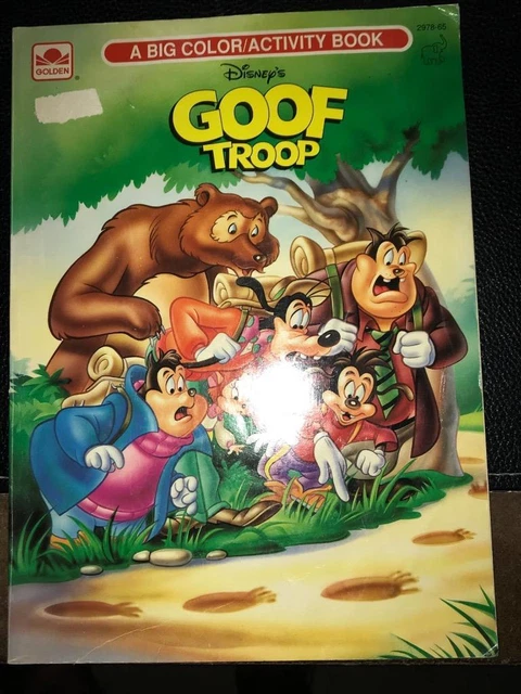 VINTAGE DISNEY’S GOOF Troop A Little Golden Book 1992 £8.24 - PicClick UK