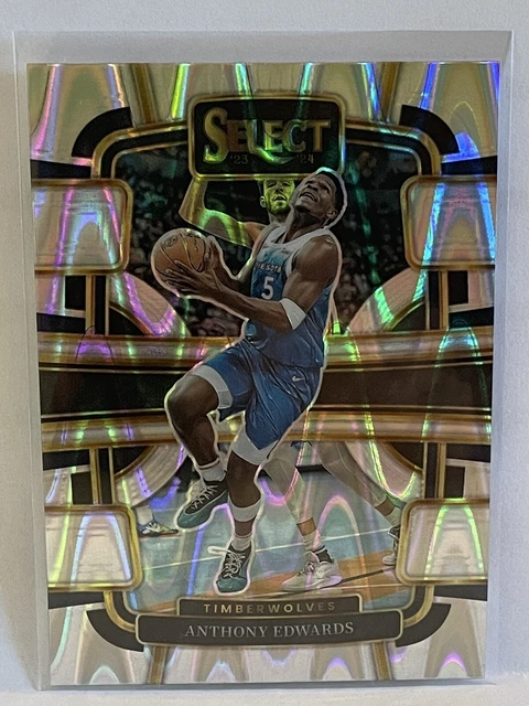 ANTHONY EDWARDS TECTONIC PRIZM 2023-24 Panini Select #37 SP Lupi di ...