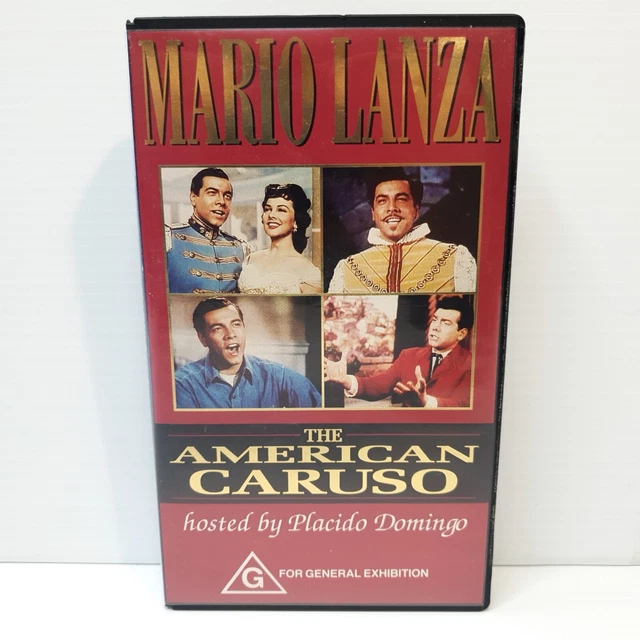 MARIO LANZA THE American Caruso VHS Tape Movie PBS Documentary 1983 $14 ...