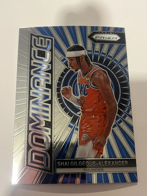 2023-24 PANINI PRIZM Shai Gilgeous-Alexander Dominance #22 Oklahoma ...