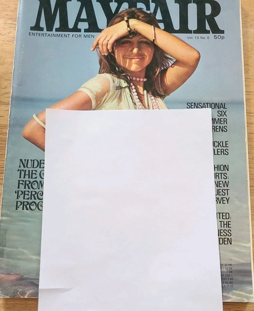 Mayfair Magazine 1970S FOR SALE! - PicClick UK