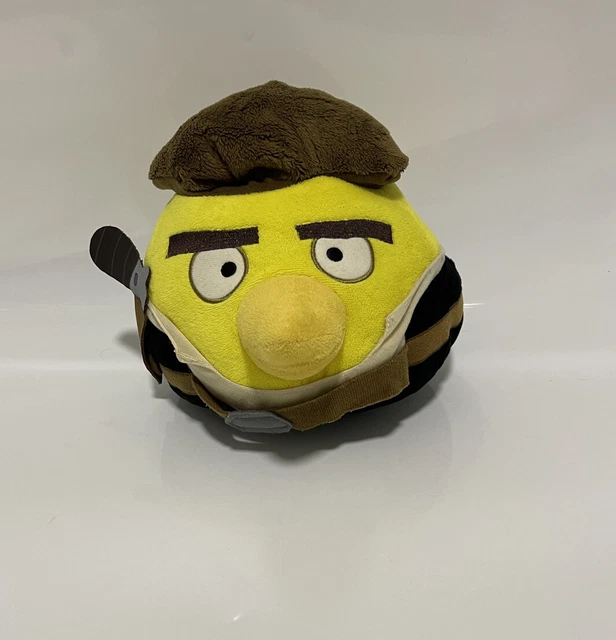 ANGRY BIRDS HAN Solo Star Wars Soft Toy Plush Bird Stuffed 8 inch 2012 ...