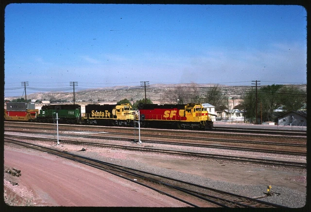 TOBOGGAN FERROVIAIRE ORIGINAL - ATSF Santa Fe Railway 1569+ Cajon Pass CA 5-22-1994 EUR 3,75 ...