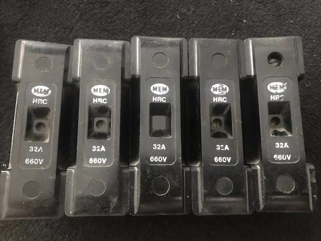 MEM 32A 32 SB3 HRC FUSE IN MEM FUSE HOLDER including Fuse Used Tested ...