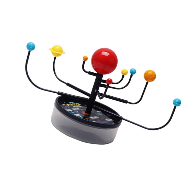SOLAR SYSTEM MARBLES Game Kids Solar System Model Kids Projector Toy £8 ...