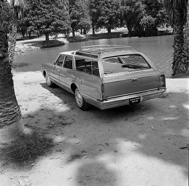 1966 OLDSMOBILE VISTA Cruiser Wagon Road Test 1 Motor Racing Old Photo ...