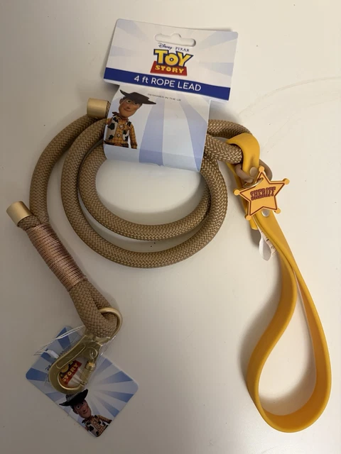 DOG LEAD DISNEY Pixar Lead Set Toy Story Woody Edition 4 foot long £25. ...