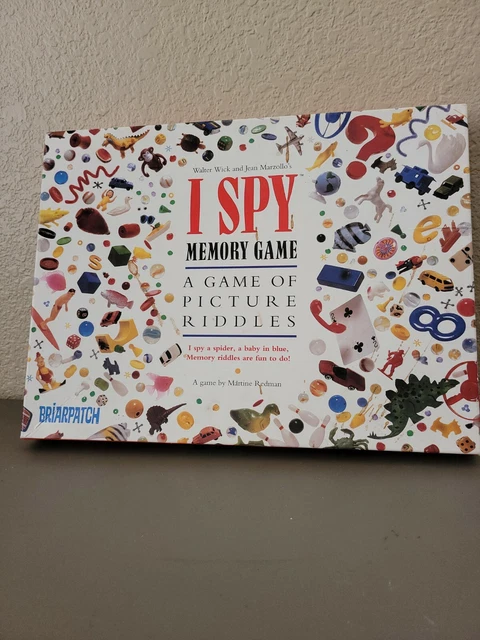 I SPY MEMORY Game A Game of Picture Riddles BriarPatch Scholastic EUR ...