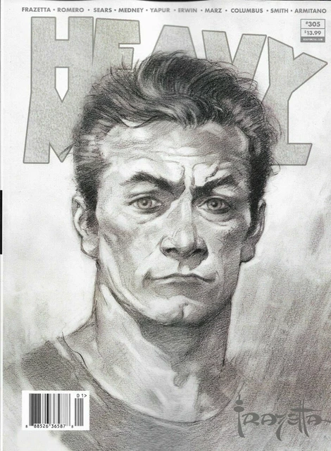 HEAVY METAL MAGAZINE #305 2021, Frank Frazetta Cover A £28.86 - PicClick UK