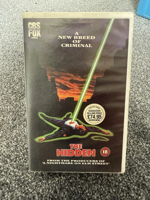 THE HIDDEN SCI-FI Horror VHS Video CBS Fox Kyle MacLachlan £1.75 ...
