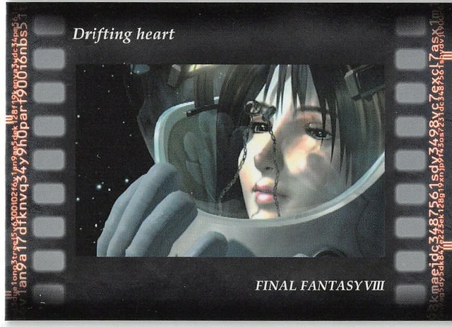 TARJETA COLECCIONABLE FINAL Fantasy Art Museum #261 Rinoa Heartilly Drifting Heart 8 VIII EUR 14 ...