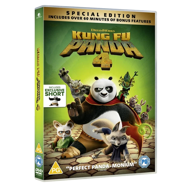 KUNG FU PANDA 4 [PG] DVD - Pre-sale £9.99 - PicClick UK