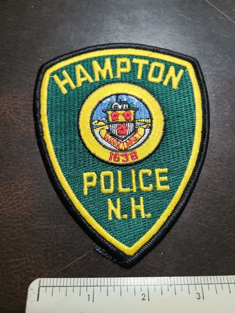 DÉPARTEMENT DE POLICE vintage obsolète de Hampton New Hampshire Patch ...