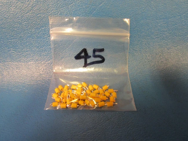 LOT OF 45 Keystone 5004 PC Test Point, Miniature, Yellow EUR 14,38 ...