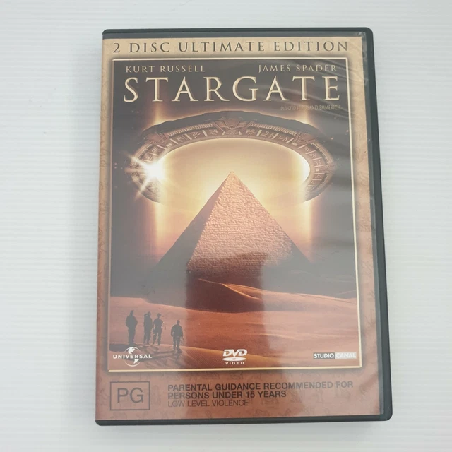 STARGATE DVD 2 Disc Ultimate Edition James Spader, Kurt Russell Region ...