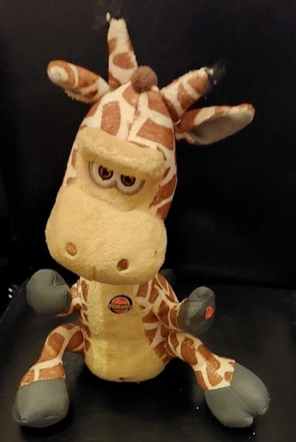 TALKING FRIENDS/GINA ORIGINAL, Plush Taking Giraffe, Repeats What You ...